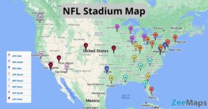 Interactive NFL Stadium Map 2025: Explore All 32 Teams
